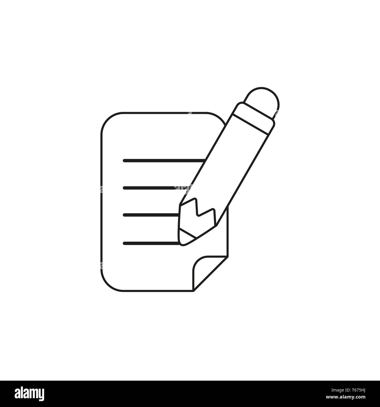 Pencil outlines Black and White Stock Photos & Images - Alamy