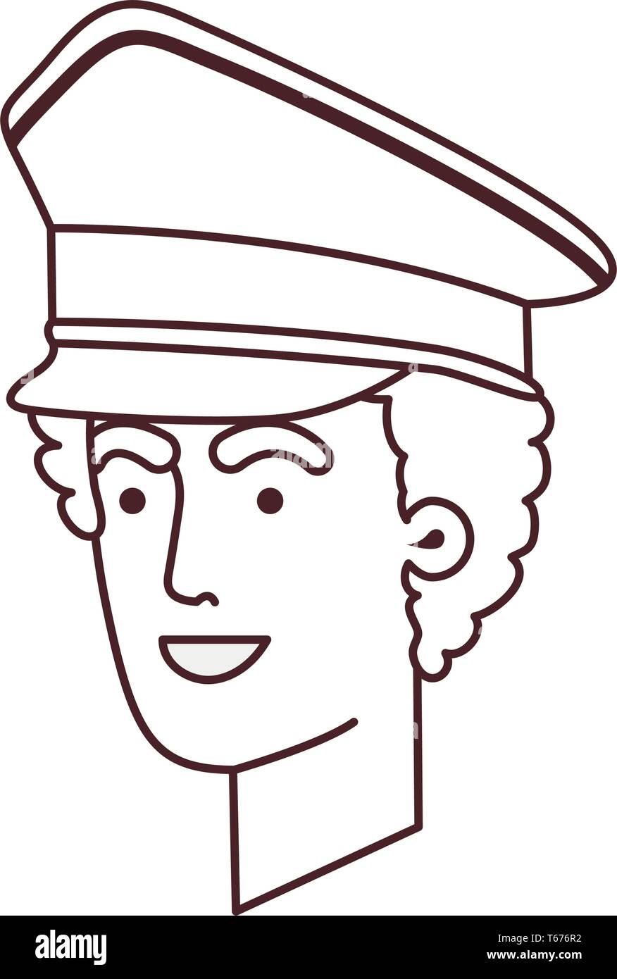head of man soldier of war avatar character Stock Vector Image & Art ...