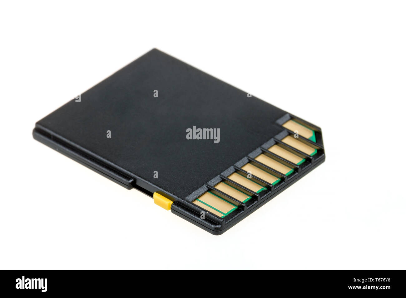 sd-card isolated on a white background Stock Photo - Alamy