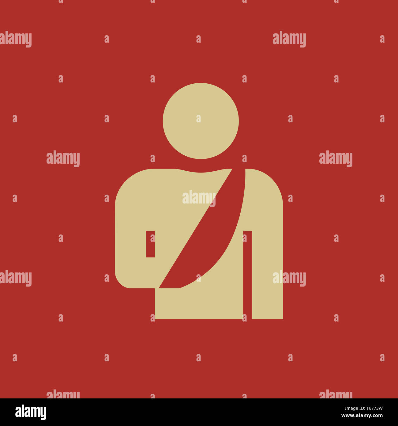 Medical patient icon injury hi-res stock photography and images - Alamy
