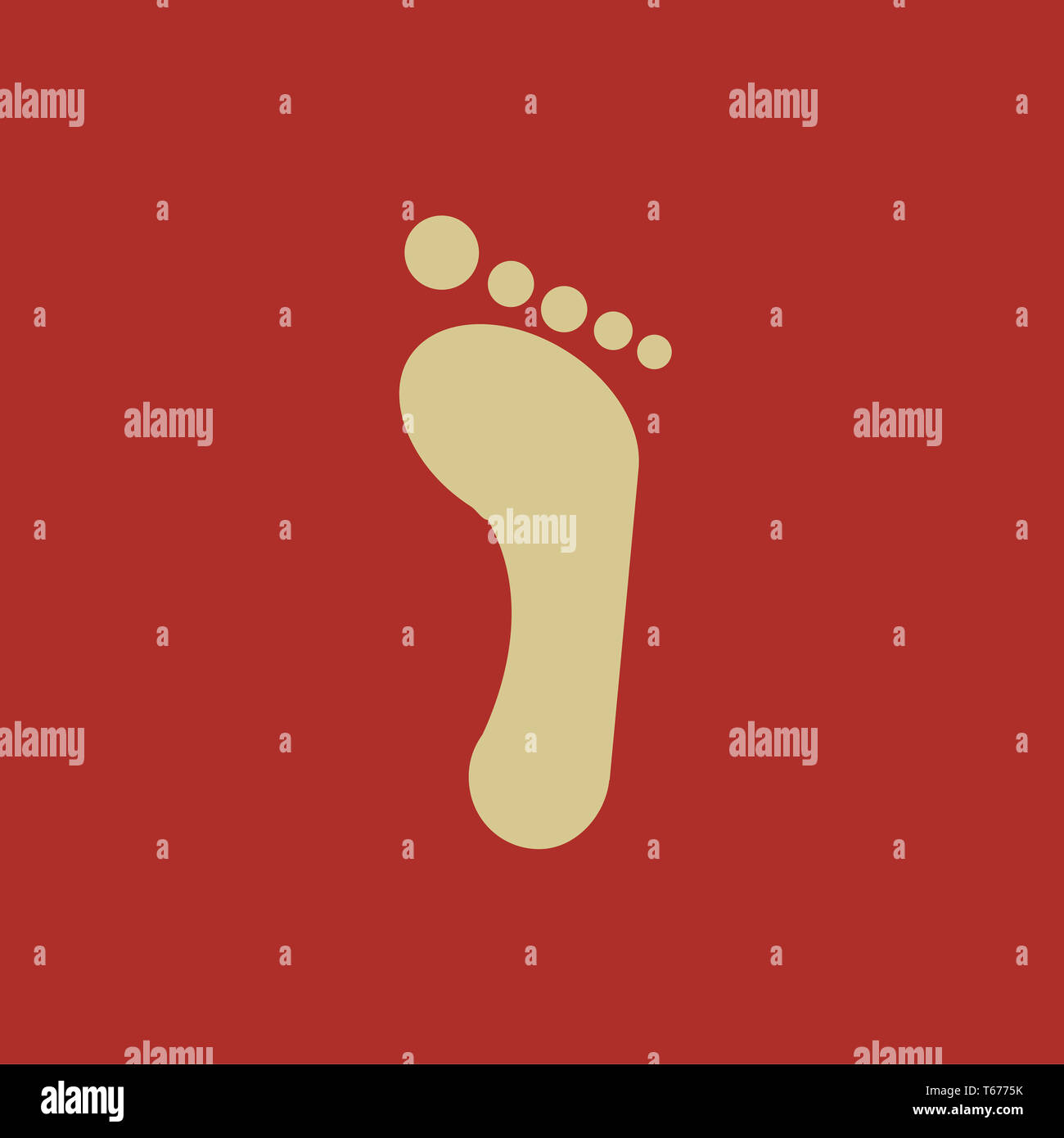 Medical footprint hi-res stock photography and images - Alamy