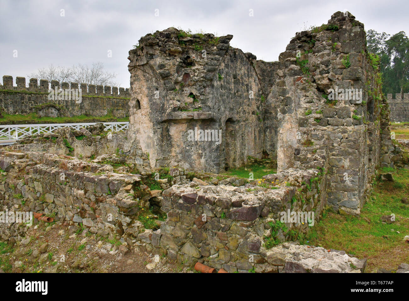 Ruins of Gonio Roman Fort, Batumi, Autonomous Republic of Adjara ...