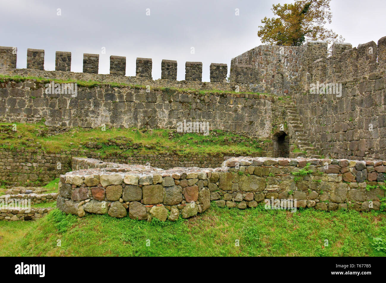 Ruins of Gonio Roman Fort, Batumi, Autonomous Republic of Adjara ...