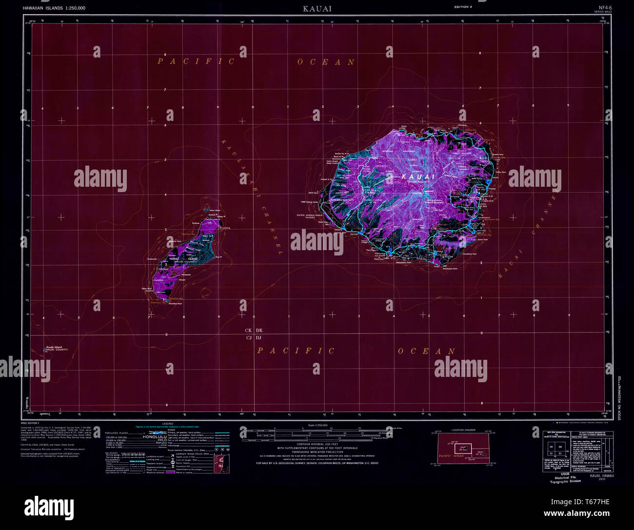 Kauai government survey hi-res stock photography and images - Alamy