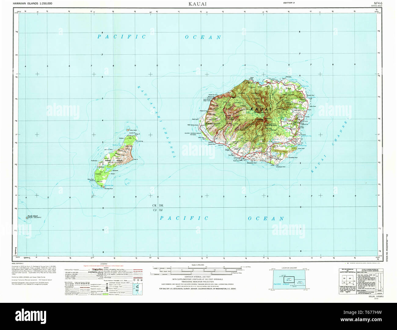 Kauai government survey hi-res stock photography and images - Alamy