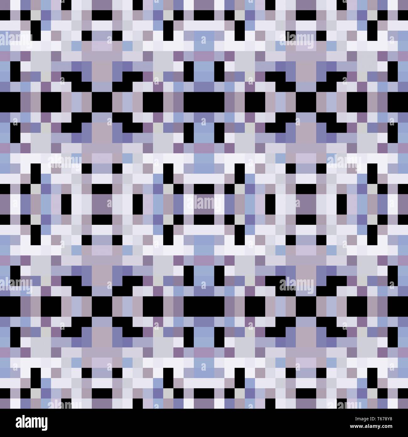 seamless pixel pattern mosaic. abstract background with squares can be ...