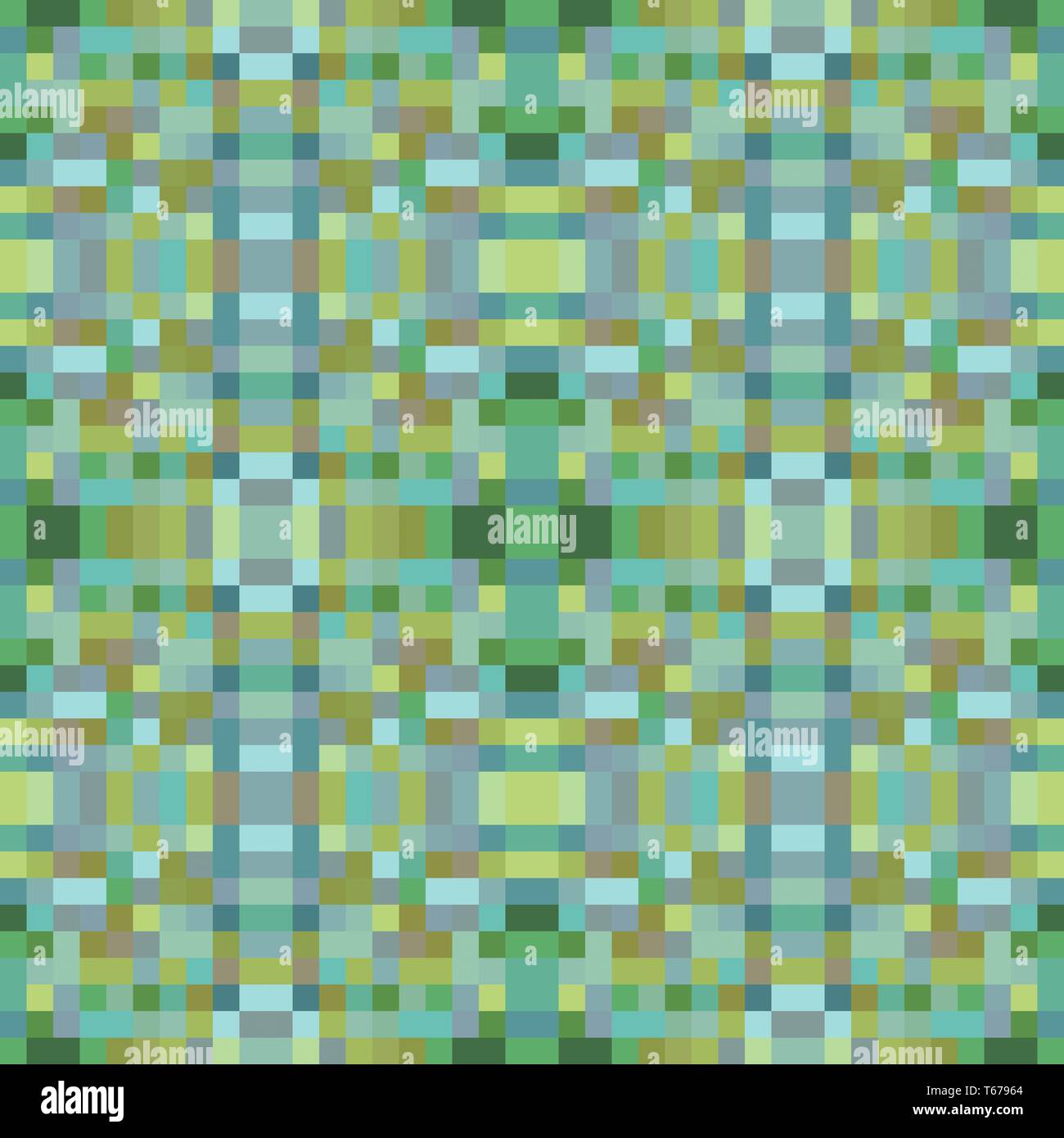seamless pixel pattern mosaic. abstract background with squares can be ...