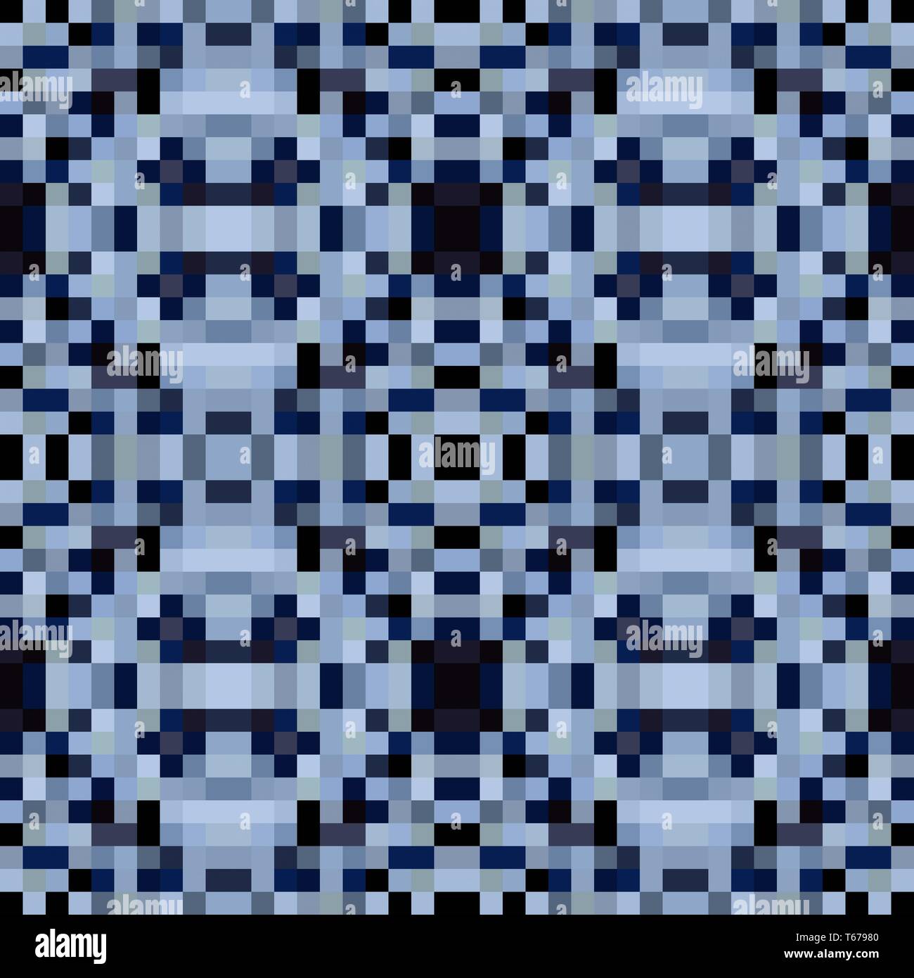 seamless pixel pattern mosaic. abstract background with squares can be ...