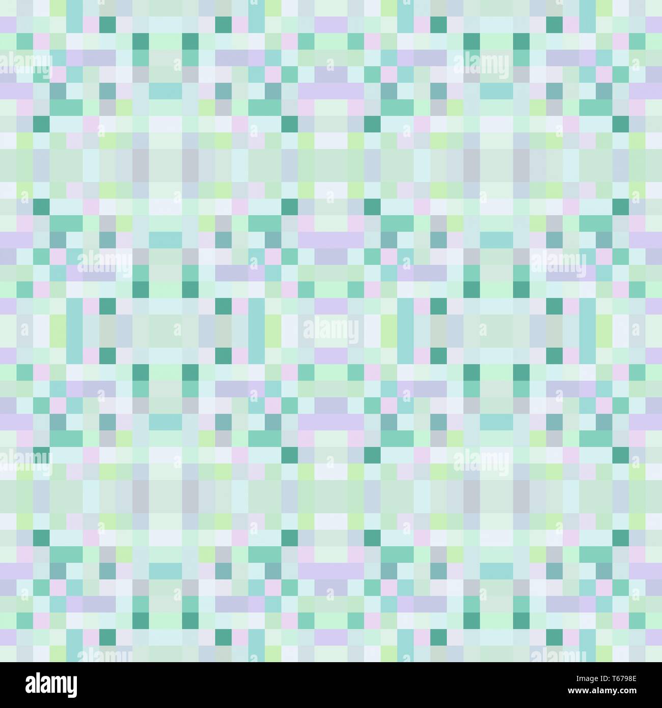 seamless pixel pattern mosaic. abstract background with squares can be ...