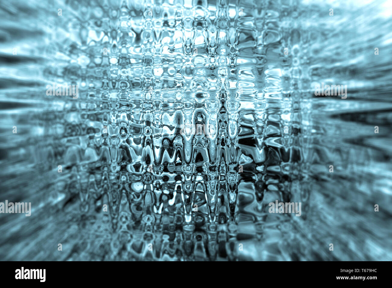 abstract glass pattern with waves in both directions Stock Photo - Alamy