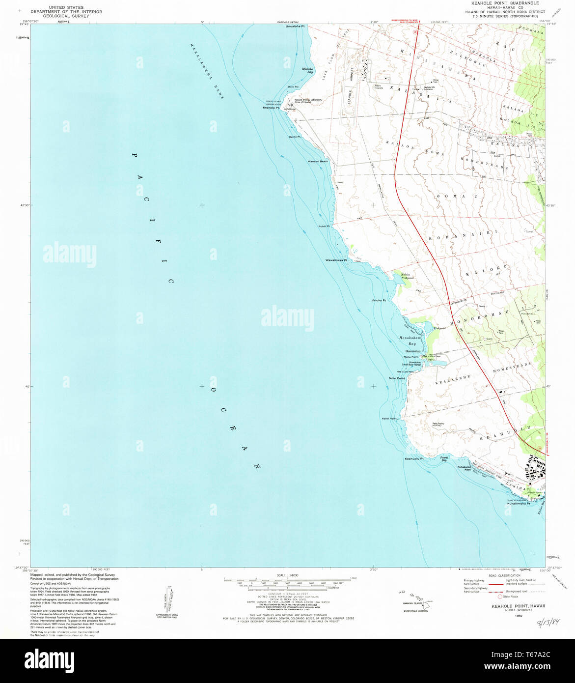 Keahole point hi-res stock photography and images - Alamy