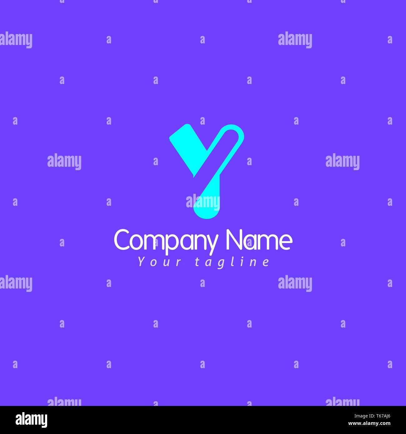 Letter logo rainbow 3d Stock Vector Images - Alamy