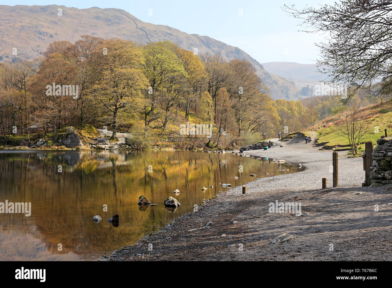 Reflections in grasmere hi-res stock photography and images - Alamy