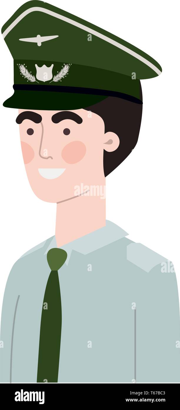 man pilot avatar character Stock Vector Image & Art - Alamy