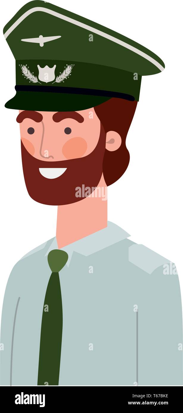 man pilot avatar character Stock Vector Image & Art - Alamy