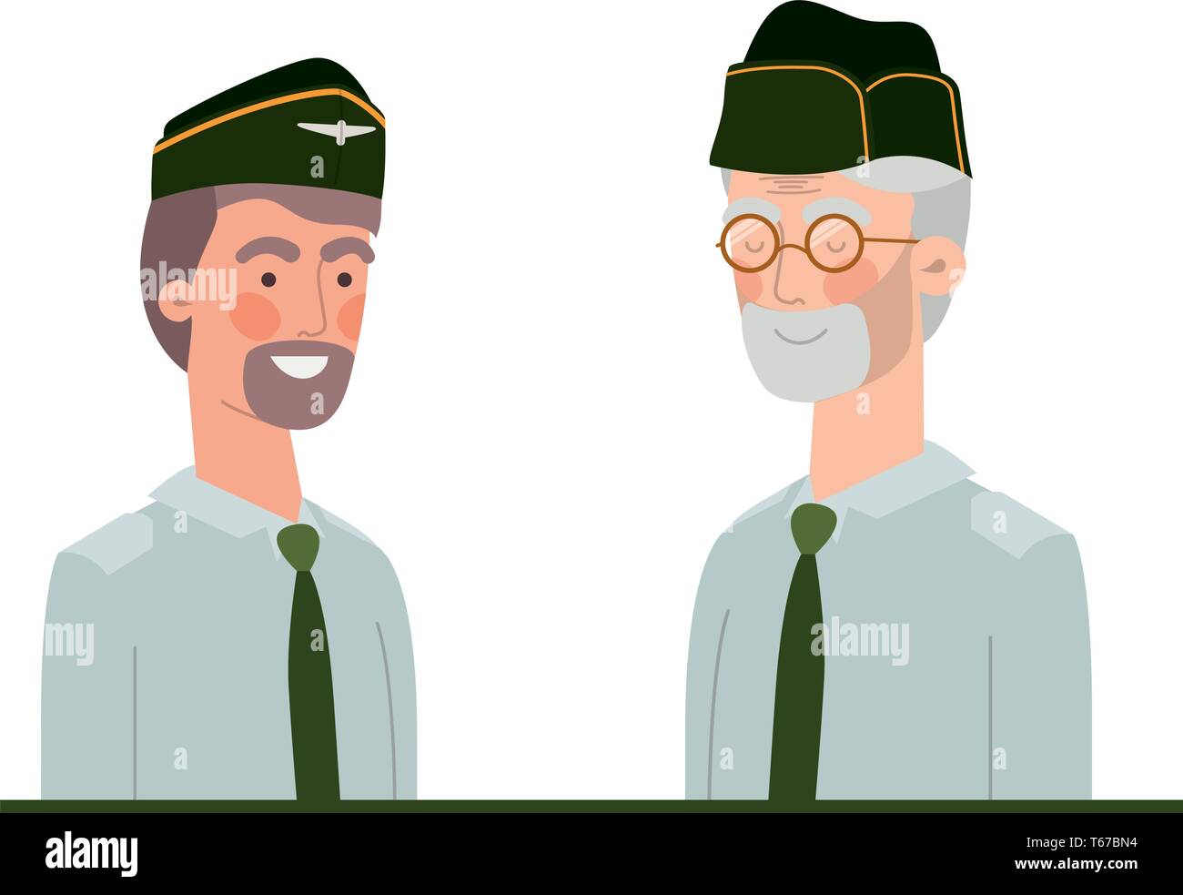 men soldiers of war avatar character Stock Vector Image & Art - Alamy