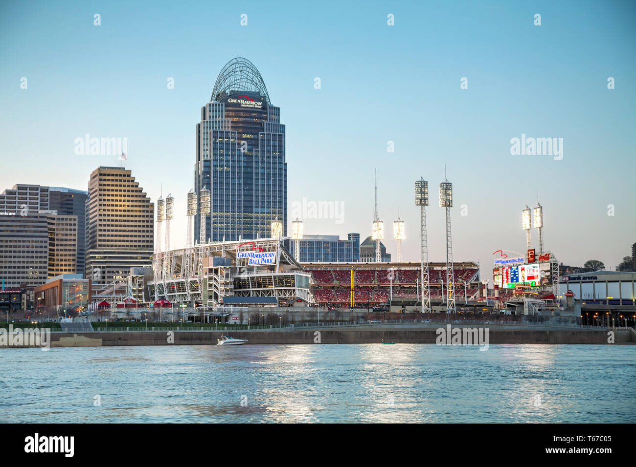 Great American Ball Park stadium in Cincinnati Stock Photo - Alamy