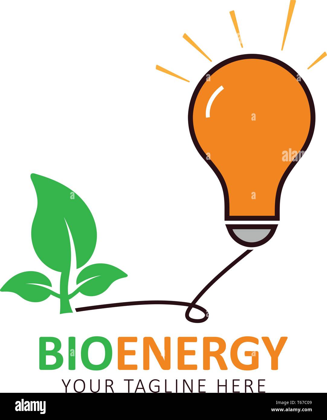 Bioenergy plant Stock Vector Images - Alamy