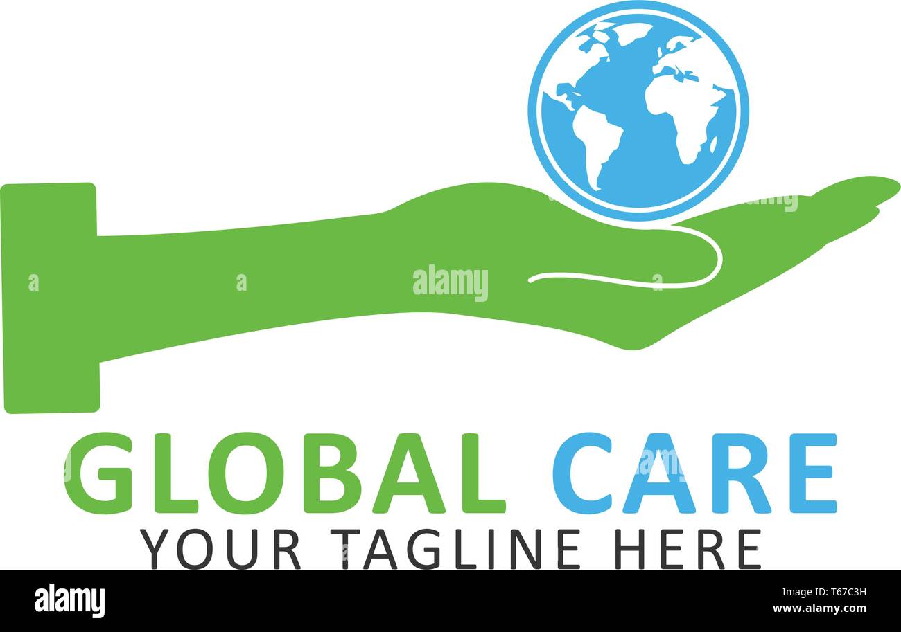 Global Care Logo. Editable vector EPS Stock Vector Image & Art - Alamy