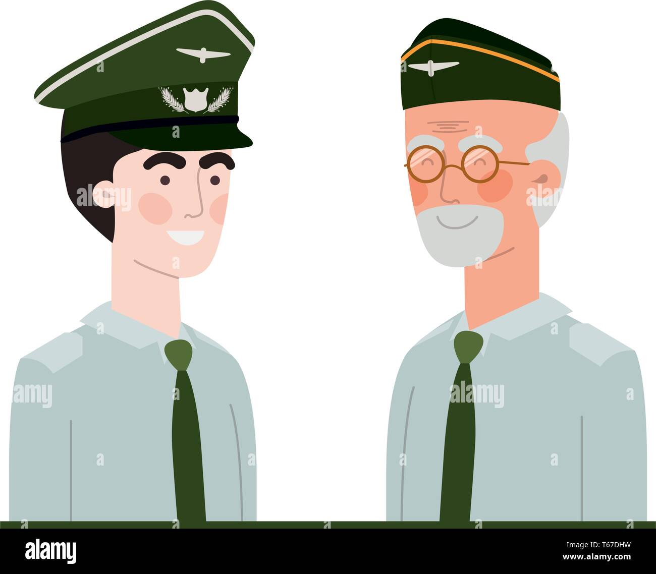 men soldiers of war avatar character Stock Vector Image & Art - Alamy