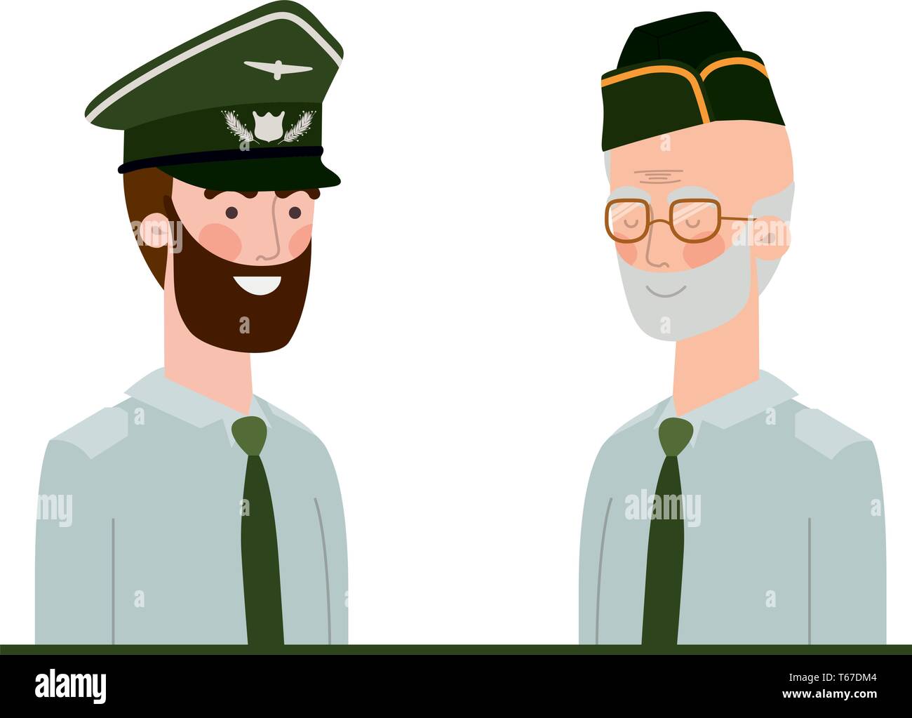 men soldiers of war avatar character Stock Vector Image & Art - Alamy