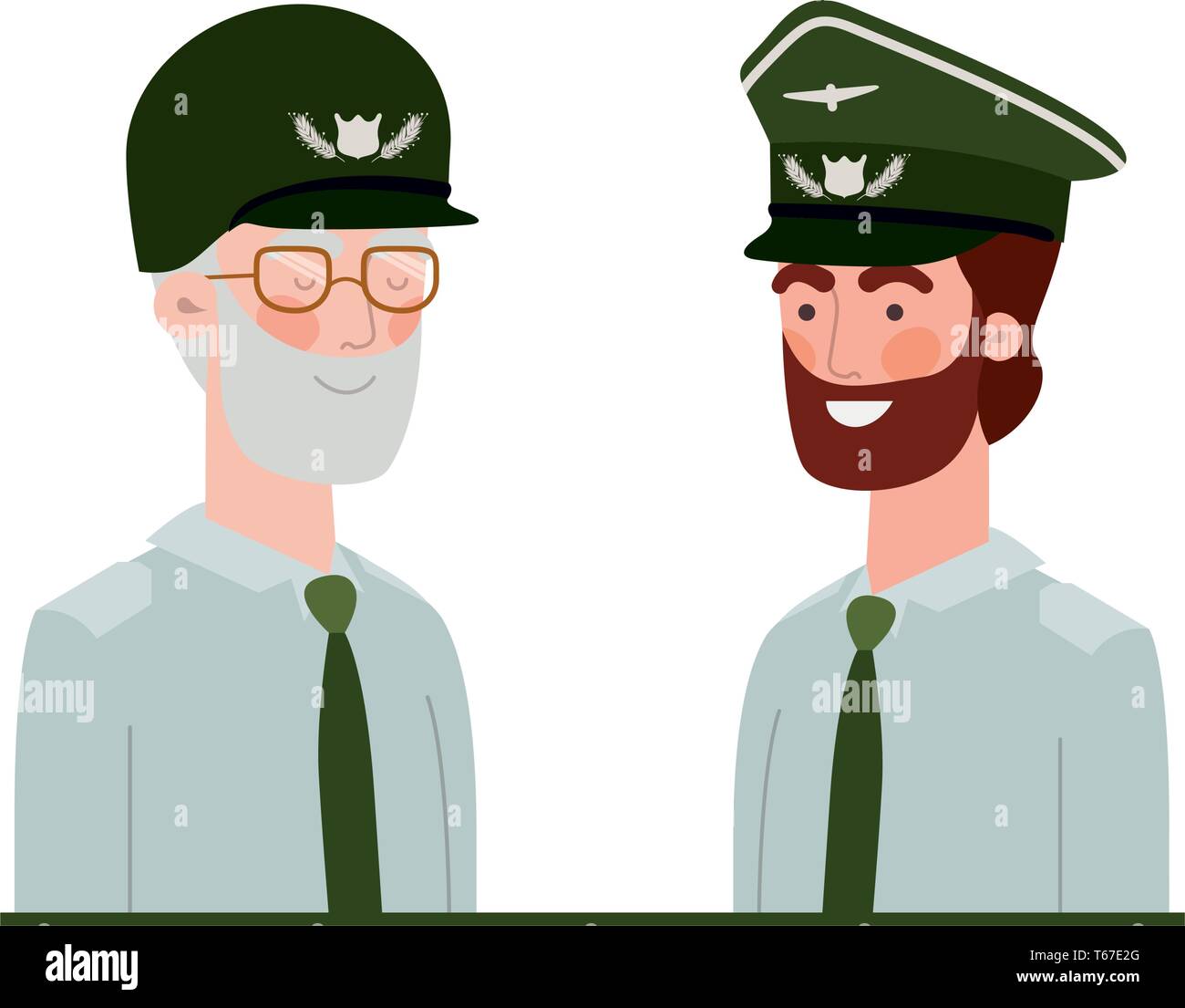 men soldiers of war avatar character Stock Vector Image & Art - Alamy