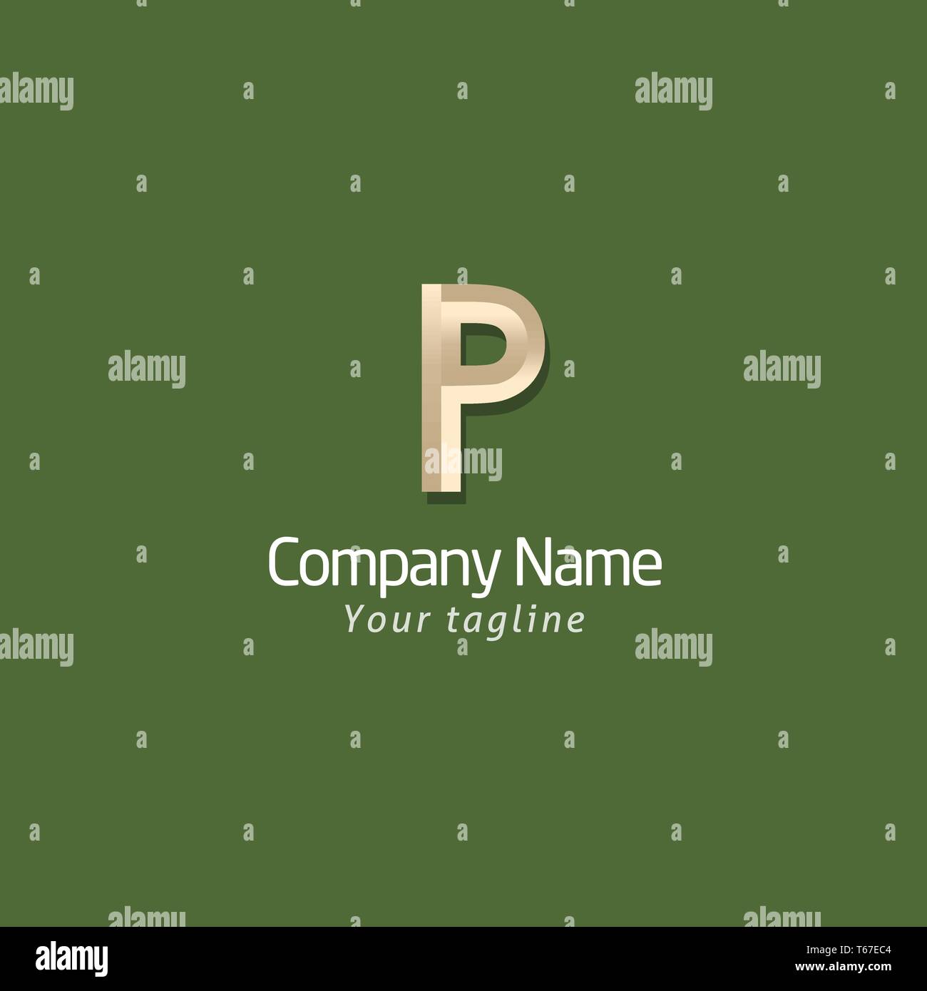 P fonts Stock Vector Images - Alamy