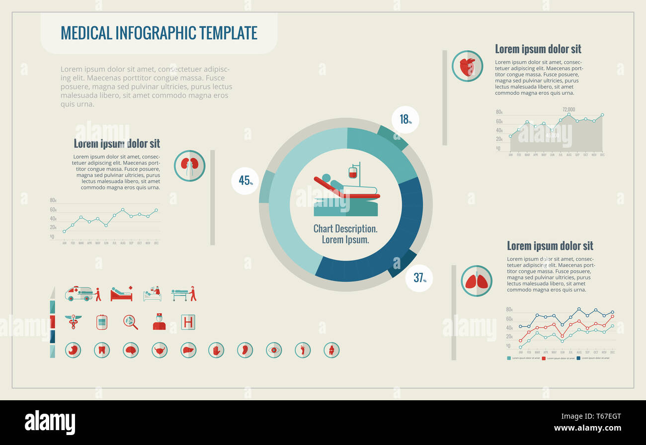 Emergency Infographic Elements Stock Photo - Alamy