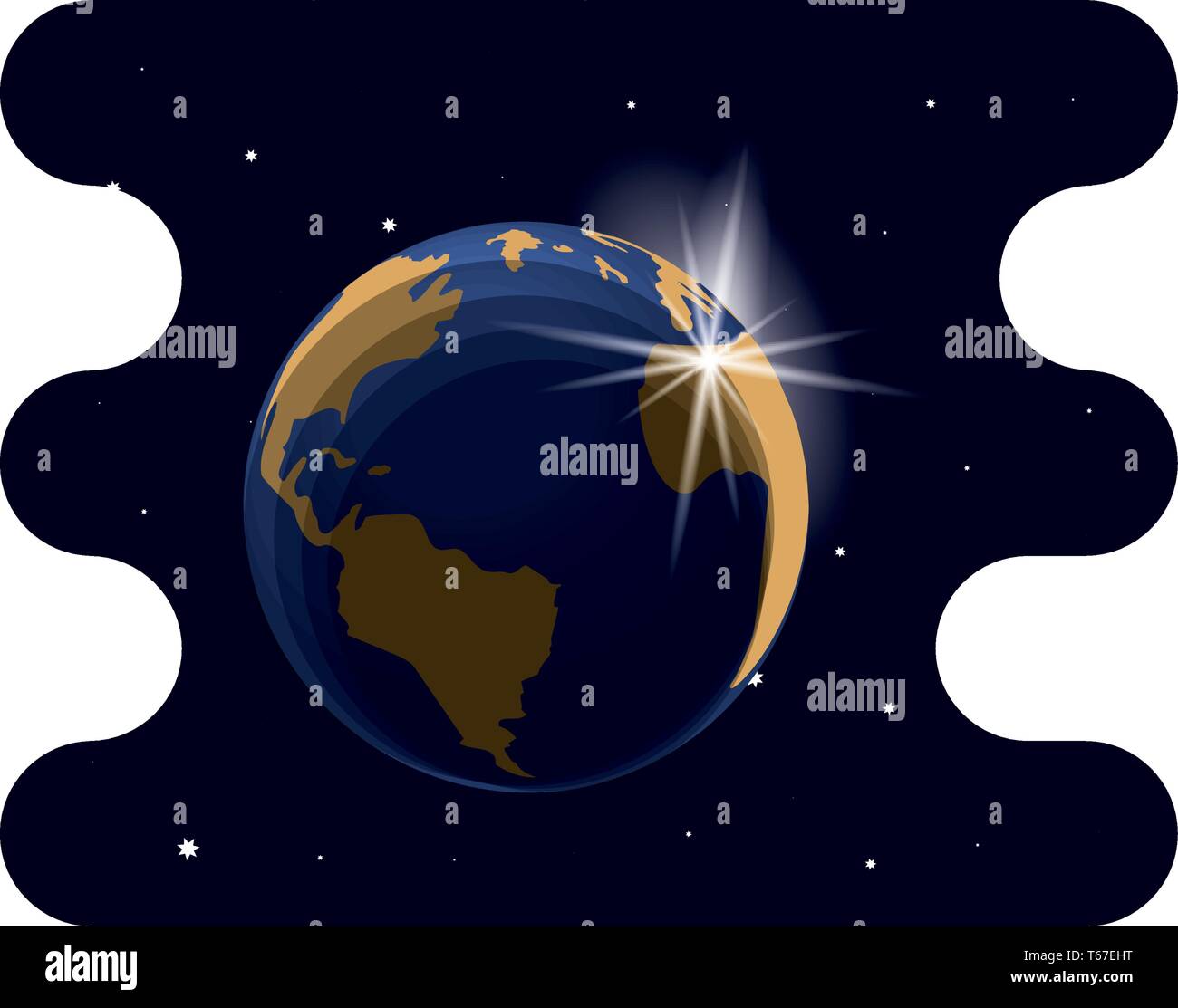 Dark and atmospheric vector scene hi-res stock photography and images ...