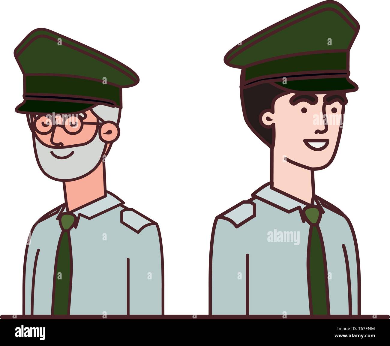 men soldiers of war avatar character Stock Vector Image & Art - Alamy