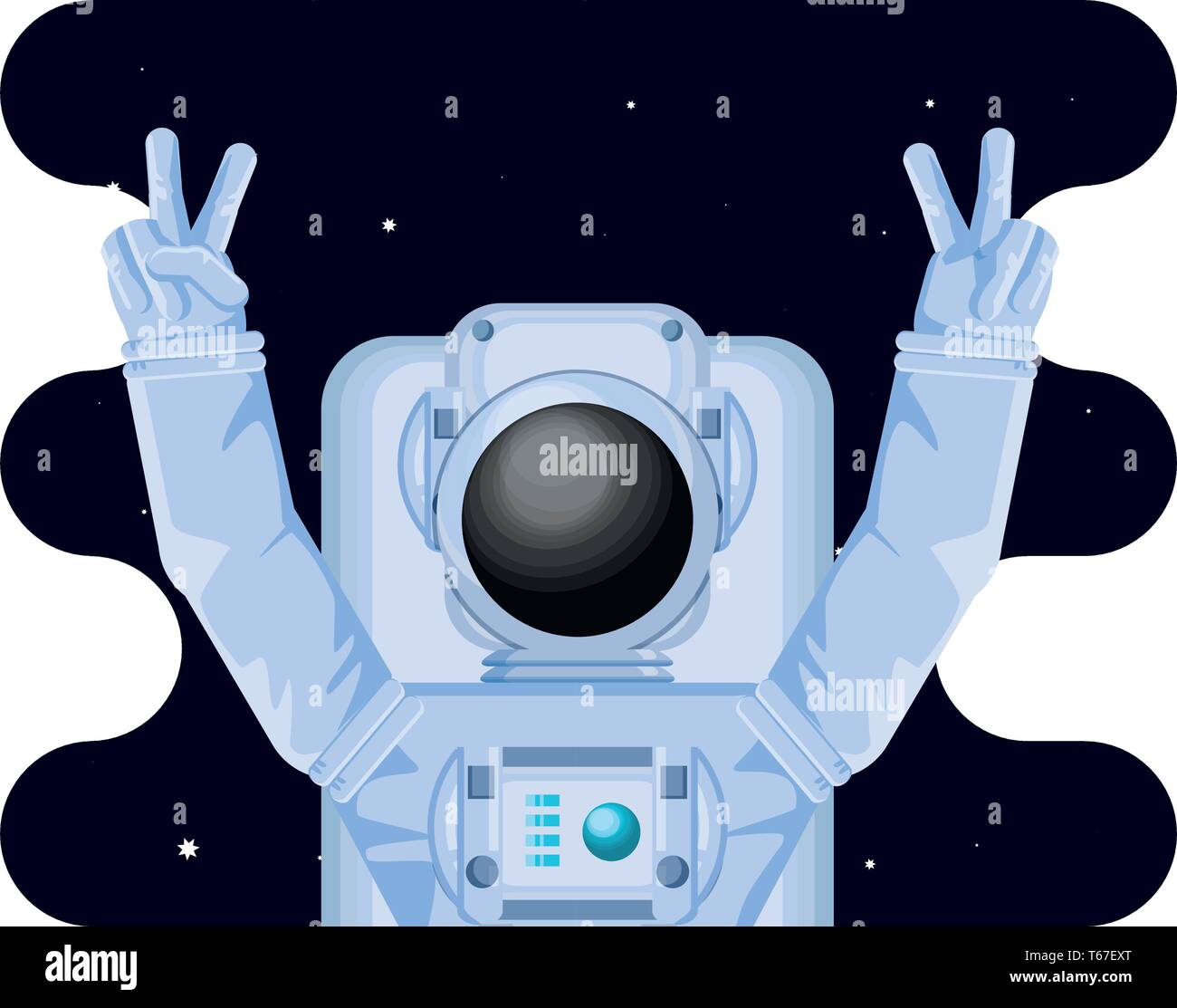 Spaceman avatar Stock Vector Images - Alamy