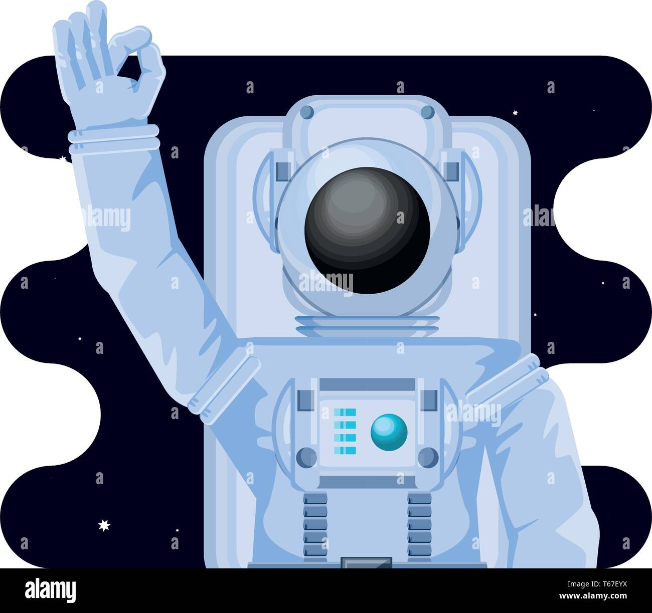 Spaceman avatar Stock Vector Images - Alamy