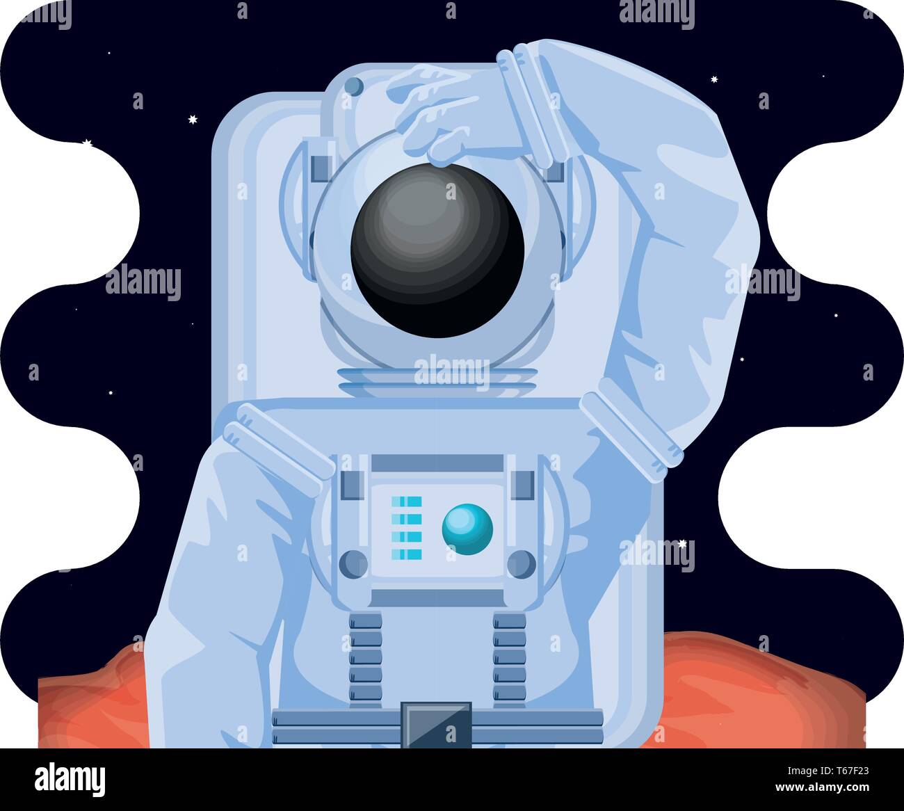 Spaceman avatar Stock Vector Images - Alamy