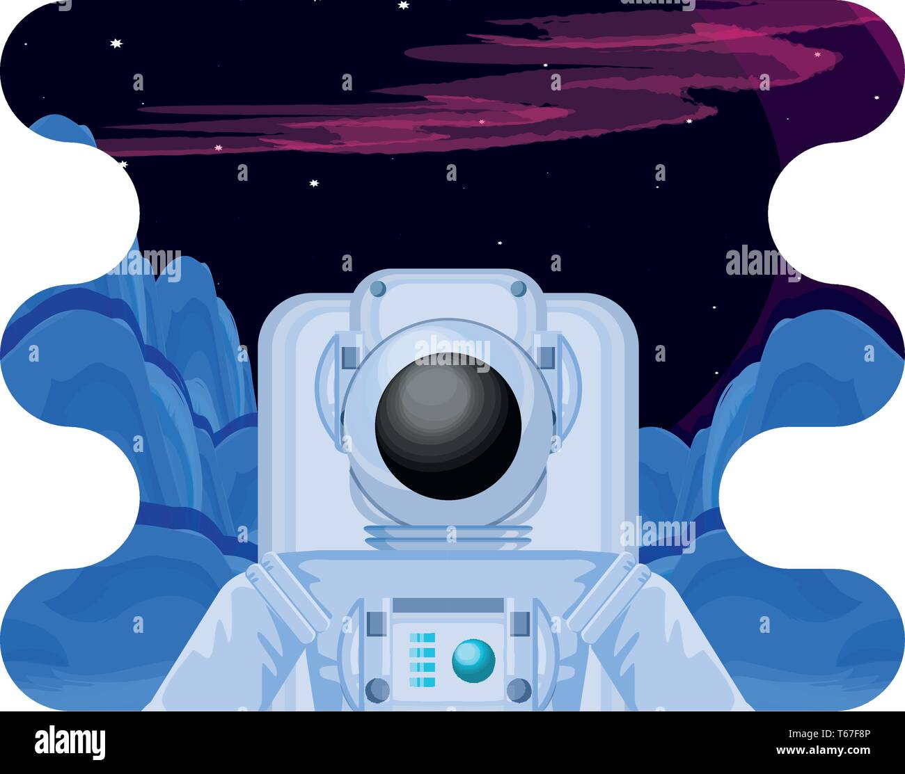 Spaceman avatar Stock Vector Images - Alamy
