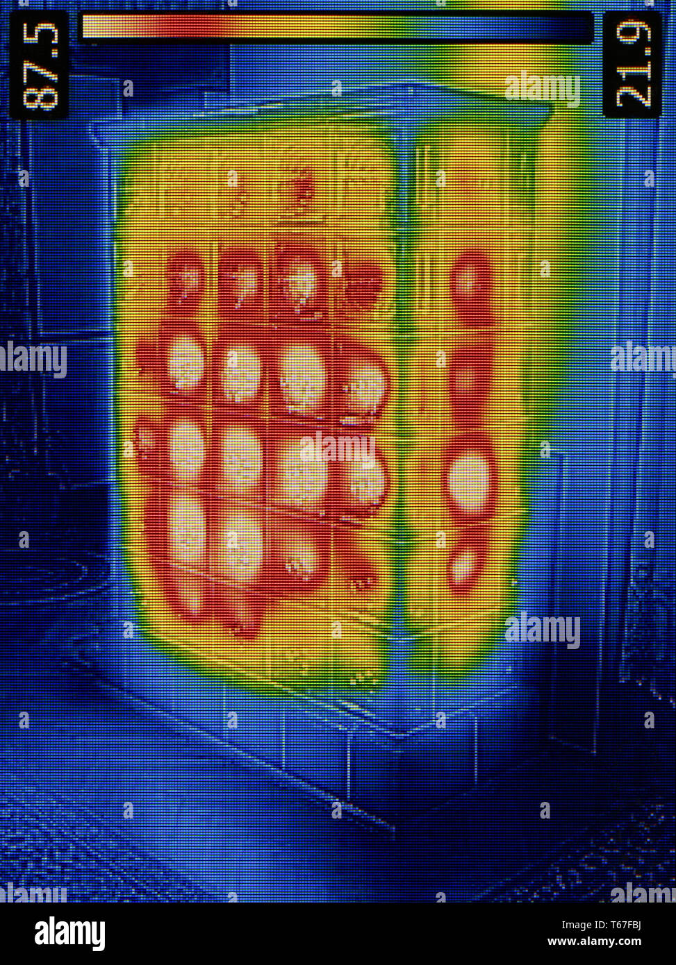 Temperature distribution hi-res stock photography and images - Alamy