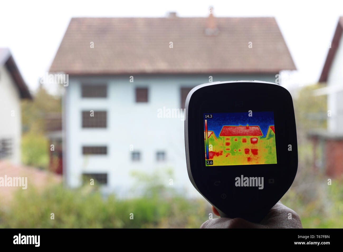 Heat Loss Detection Stock Photo - Alamy
