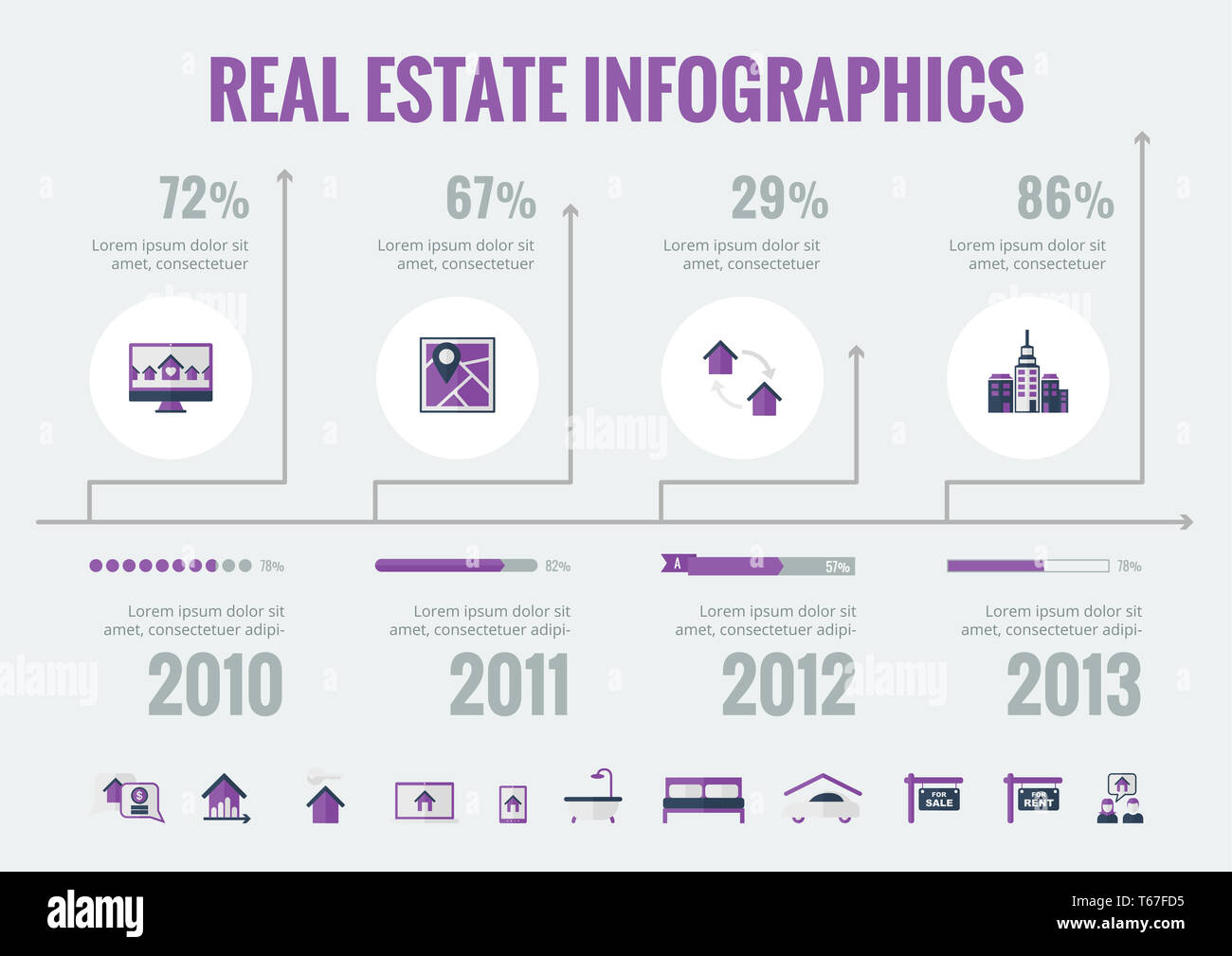 Family infographic design template hi-res stock photography and images ...