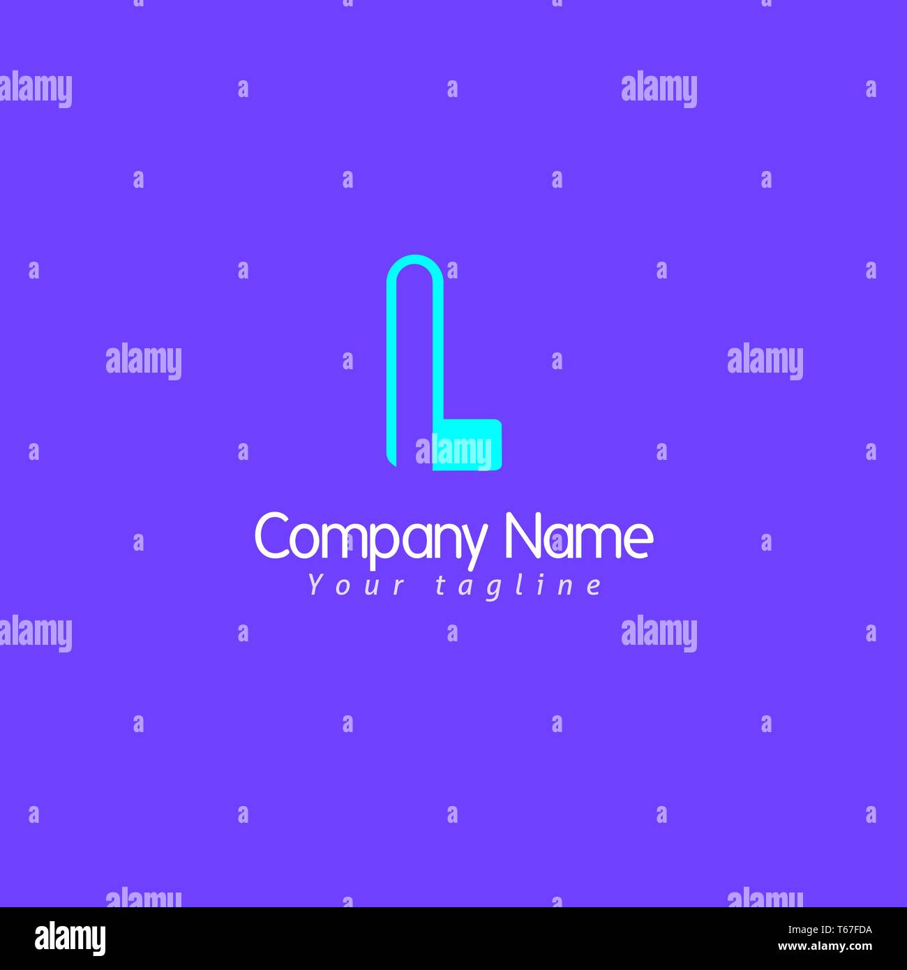 L logos hi-res stock photography and images - Alamy