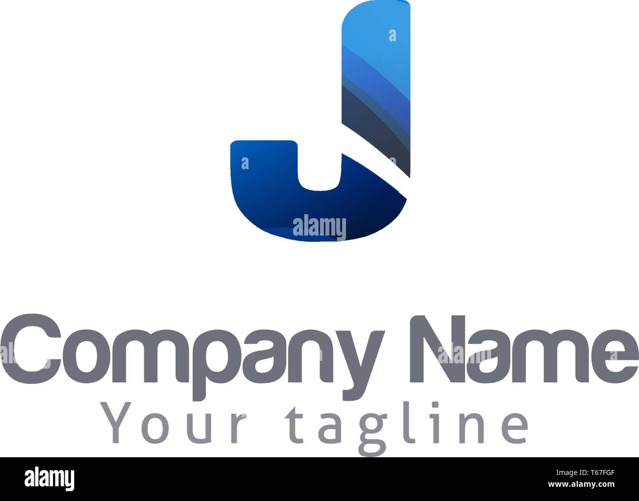 J LOGO LETTER MODERN Stock Vector Image & Art - Alamy