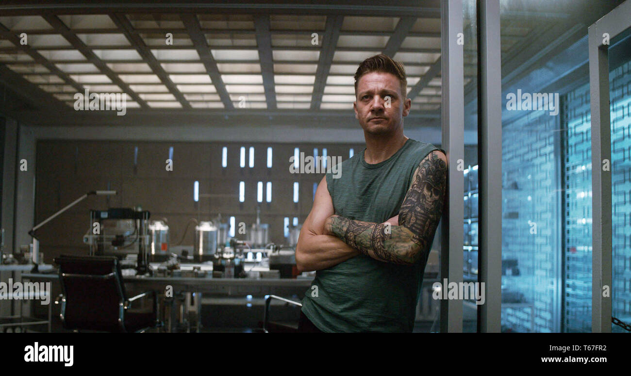 AVENGERS: ENDGAME, (aka AVENGERS 4), Jeremy Renner as Clint Barton ...