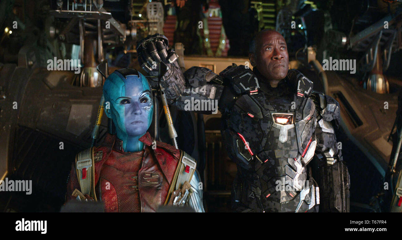 AVENGERS: ENDGAME, (aka AVENGERS 4), from left: Karen Gillan as Nebula ...