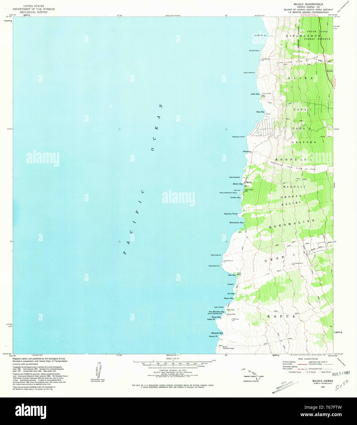 Milolii hi-res stock photography and images - Alamy