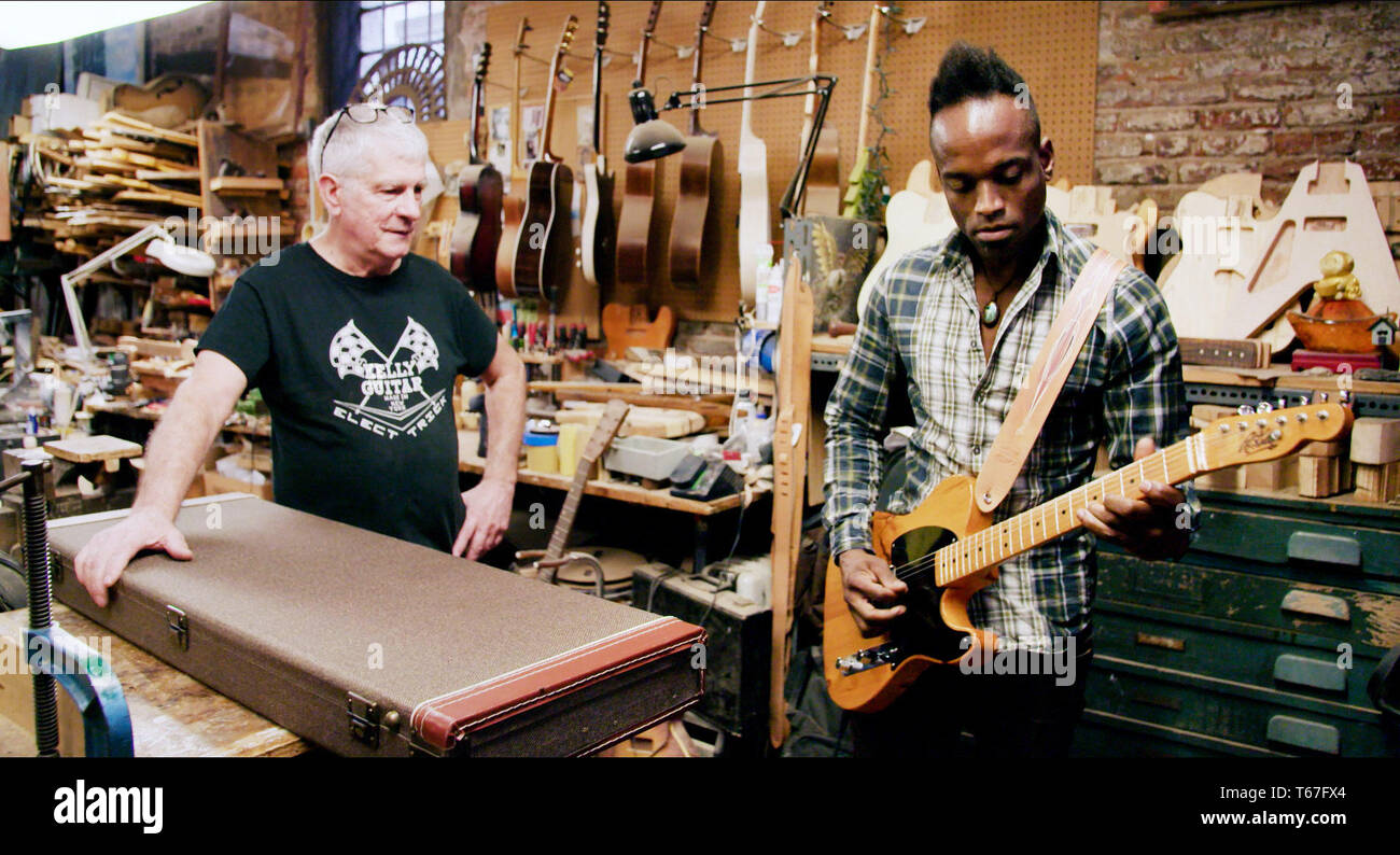 CARMINE STREET GUITARS, Rick Kelly, Kirk Douglas, 2018. © Abramorama ...