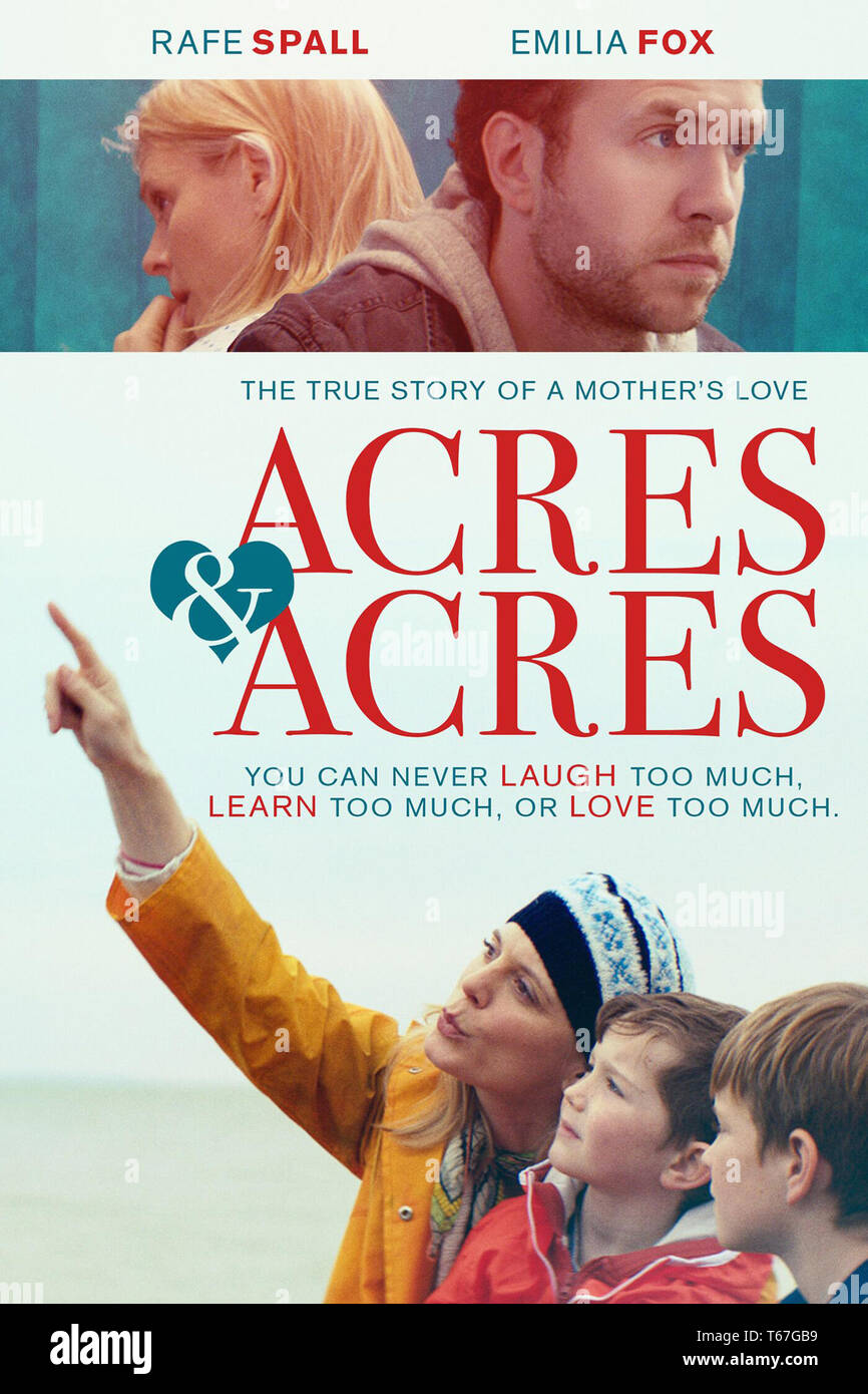 MUM'S LIST, (aka ACRES & ACRES, aka ACRES AND ACRES), US poster, top from left: Emilia Fox, Rafe ...