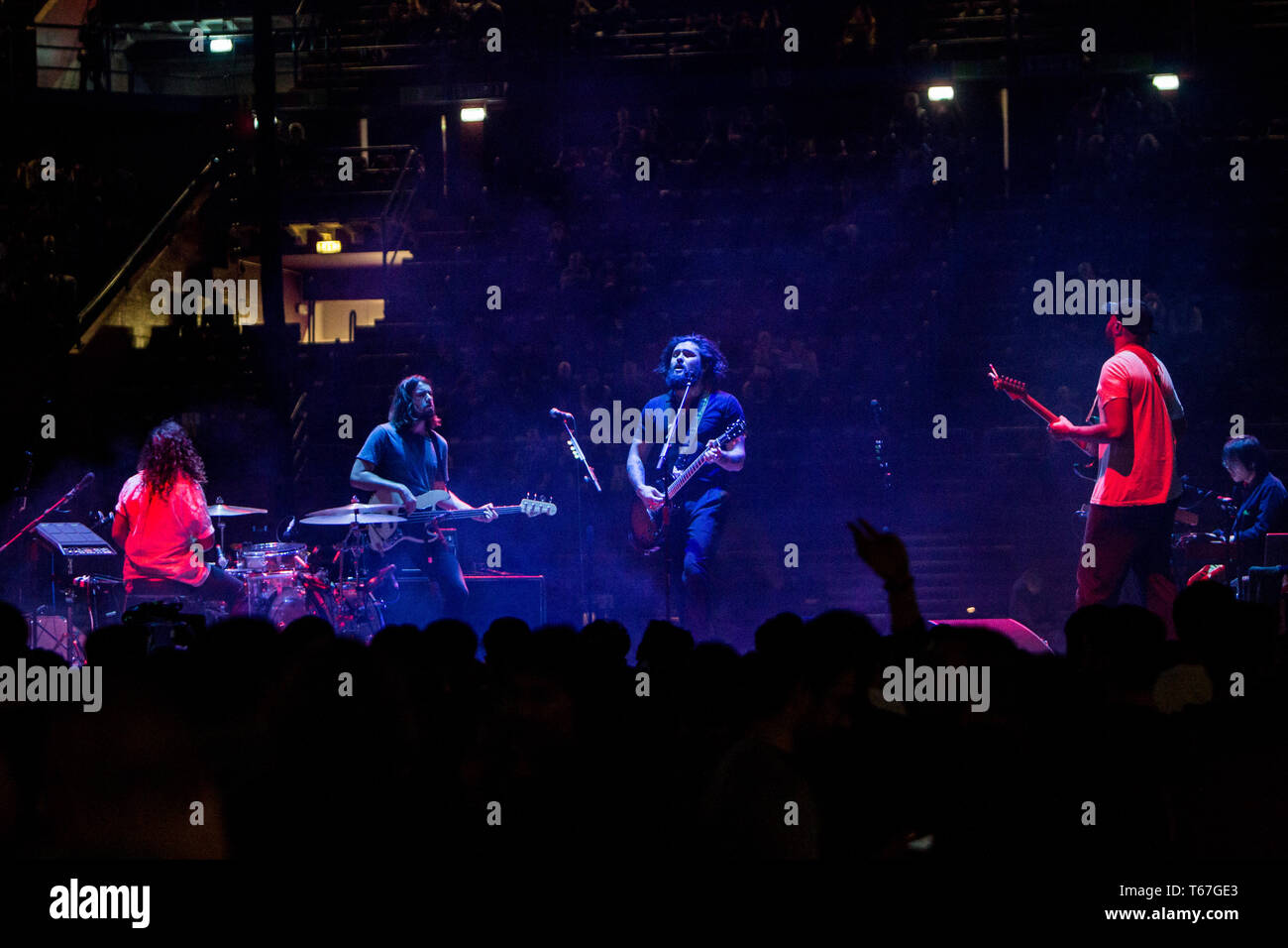Milan Italy. 29 April 2019. The Australian indie rock band GANG OF ...