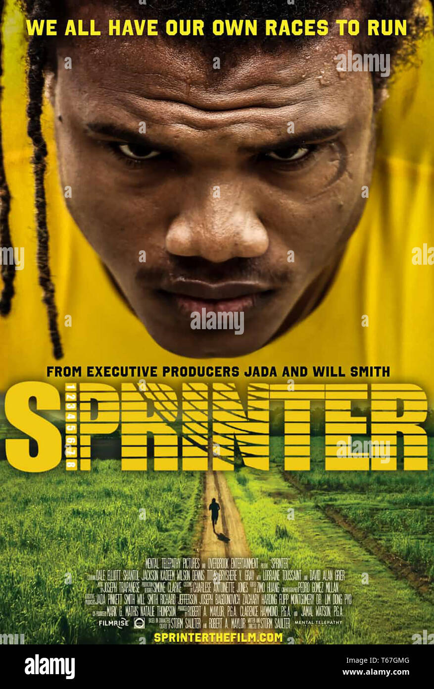 SPRINTER, US poster, Dale Elliott, 2018. © FilmRise / courtesy Everett ...