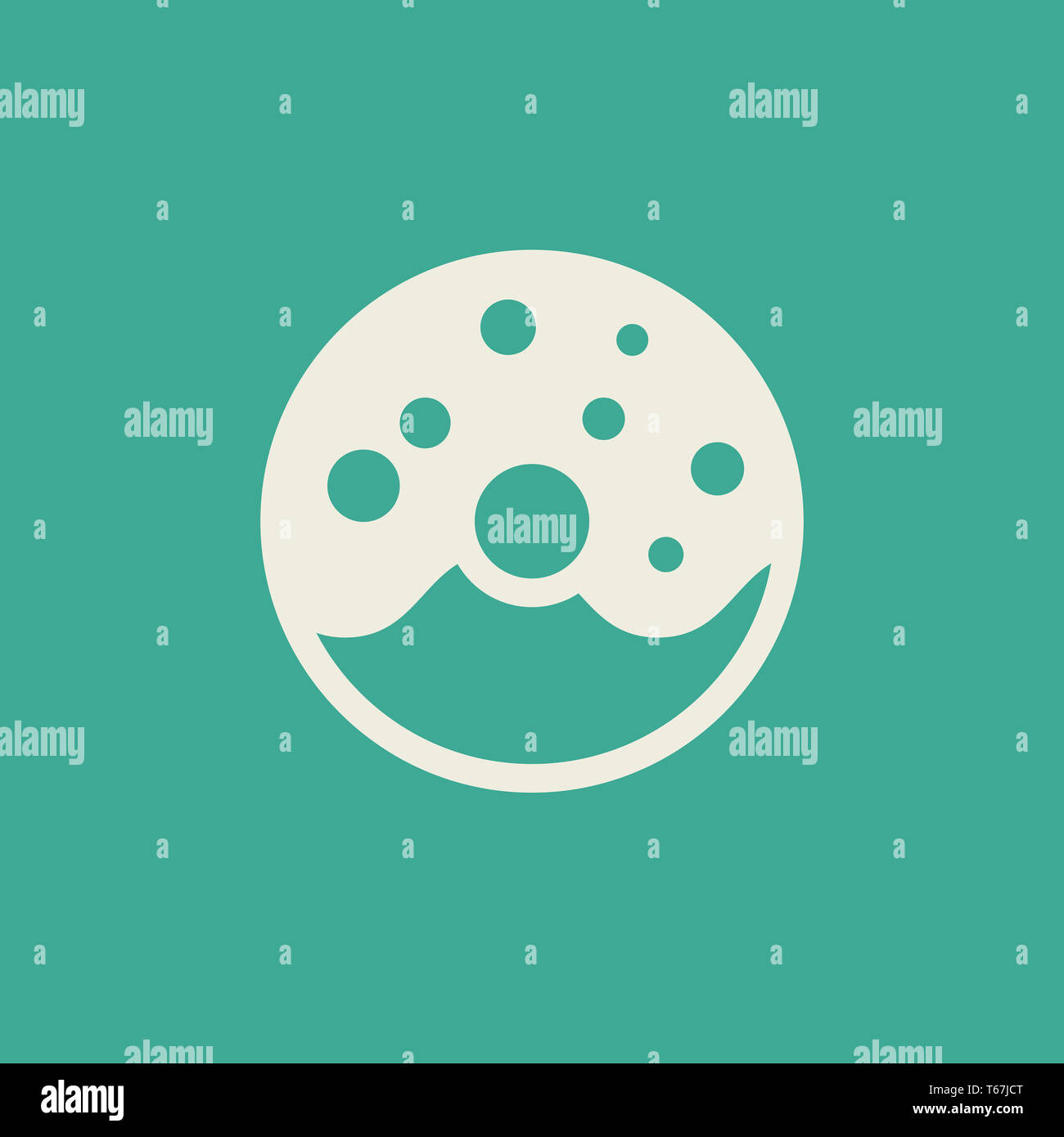 Flat icon cut hi-res stock photography and images - Alamy