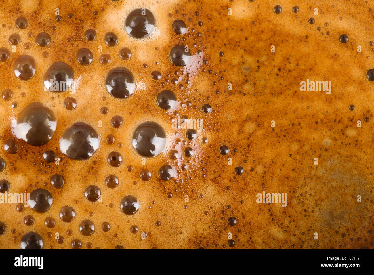 texture of freshly brewed coffee Stock Photo - Alamy
