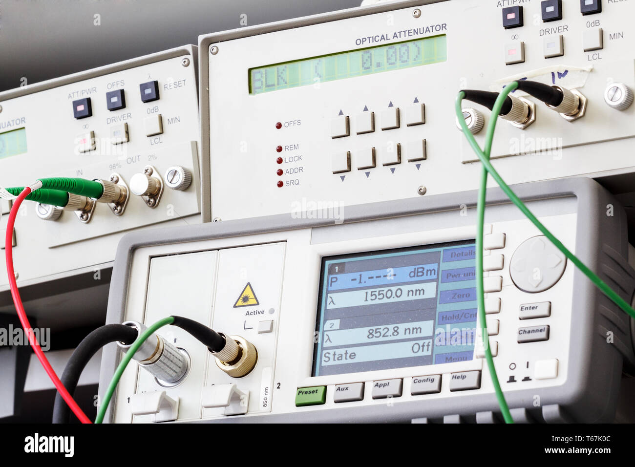 professional modern test equipment Stock Photo - Alamy