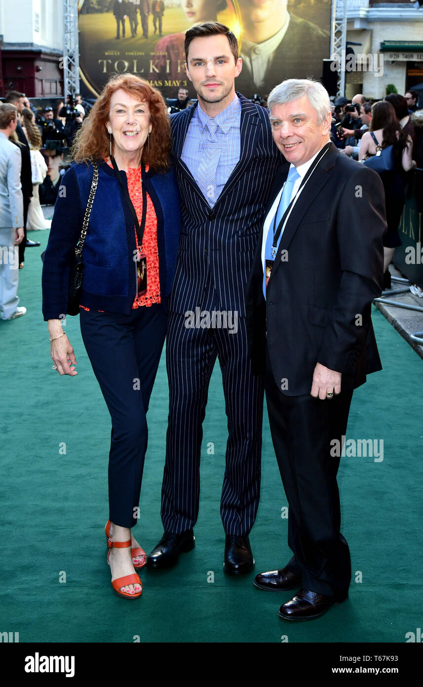 Roger hoult attending uk premiere tolkien held curzon mayfair hi-res ...